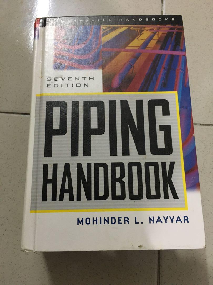 Piping Handbook, Hobbies & Toys, Books & Magazines, Textbooks on Carousell
