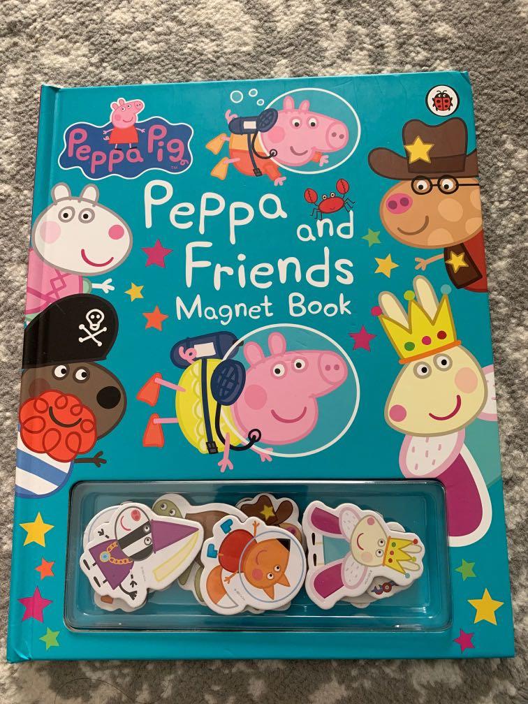 Pre loved Peppa Pig and Friends Magnet book, Hobbies & Toys, Books ...