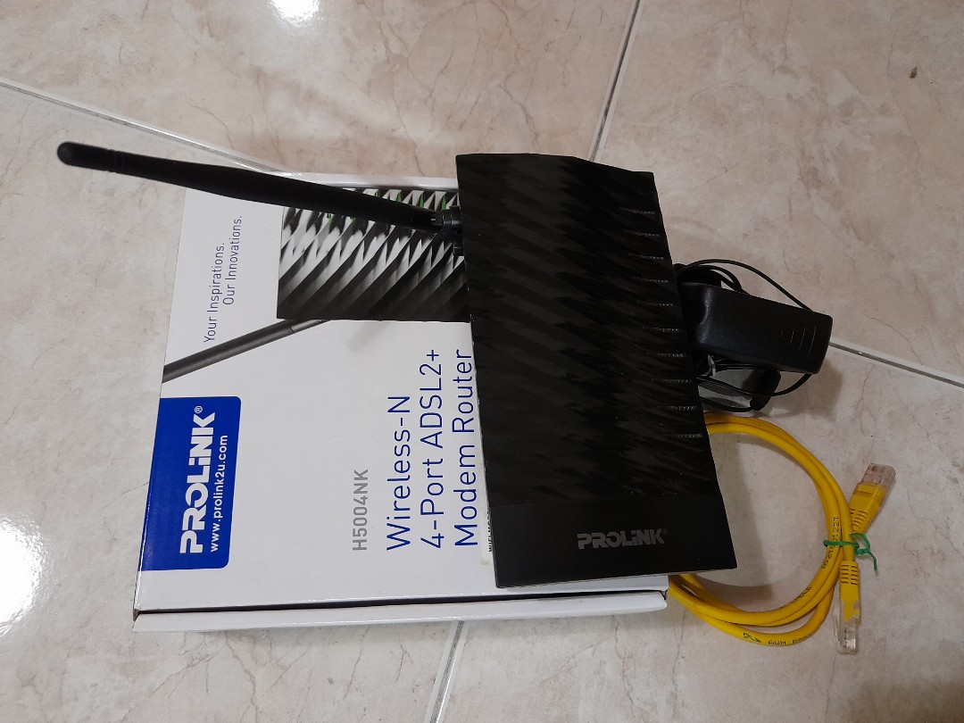 Prolink Wireless Router Computers And Tech Parts And Accessories Networking On Carousell