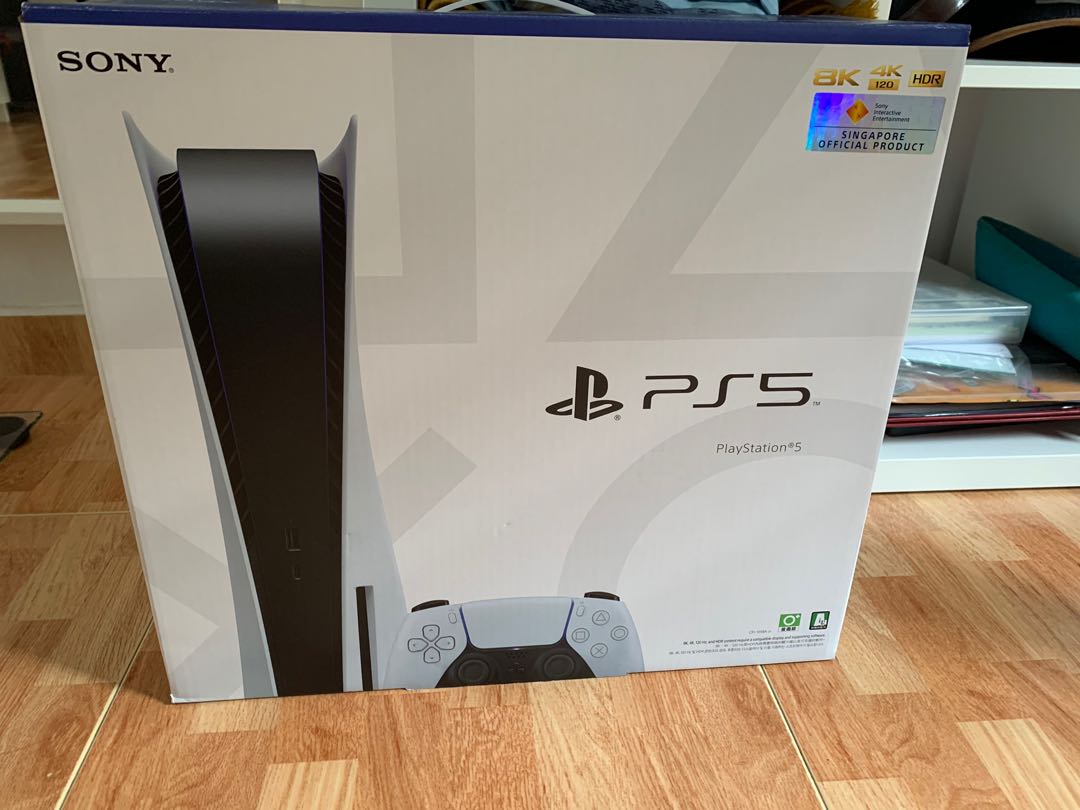 PS5 Box, Video Gaming, Video Game Consoles, PlayStation on Carousell