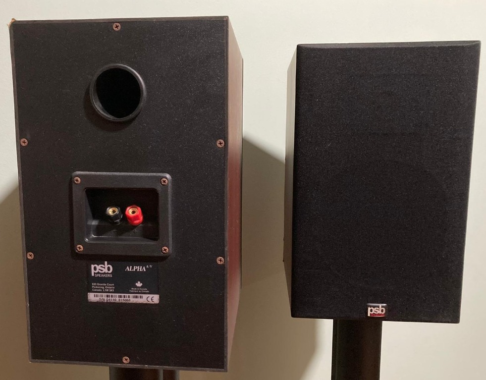 PSB ALPHA A/V LOUDSPEAKER WITH SPEAKER STAND (FREE DELIVERY) # ...