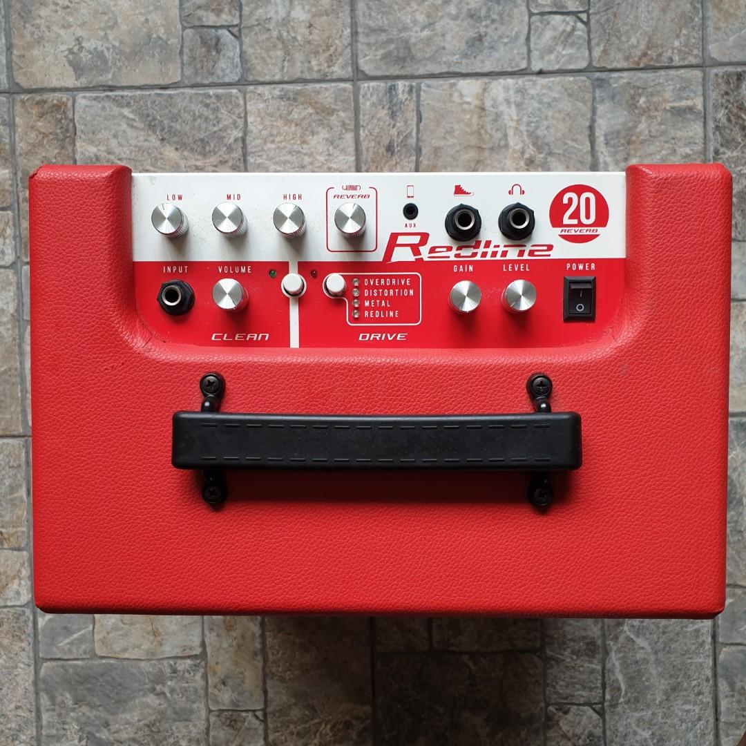 Redline 20 Reverb Amp, Hobbies & Toys, Music & Media, Musical ...
