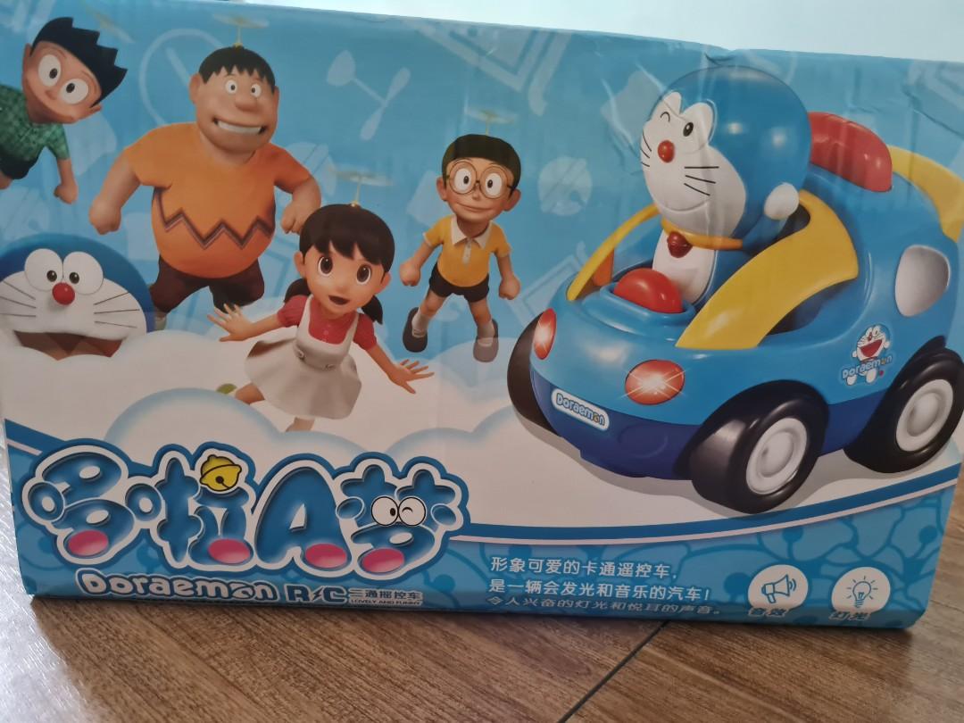 Remote controlled Doraemon Car with light and music battery operated ...