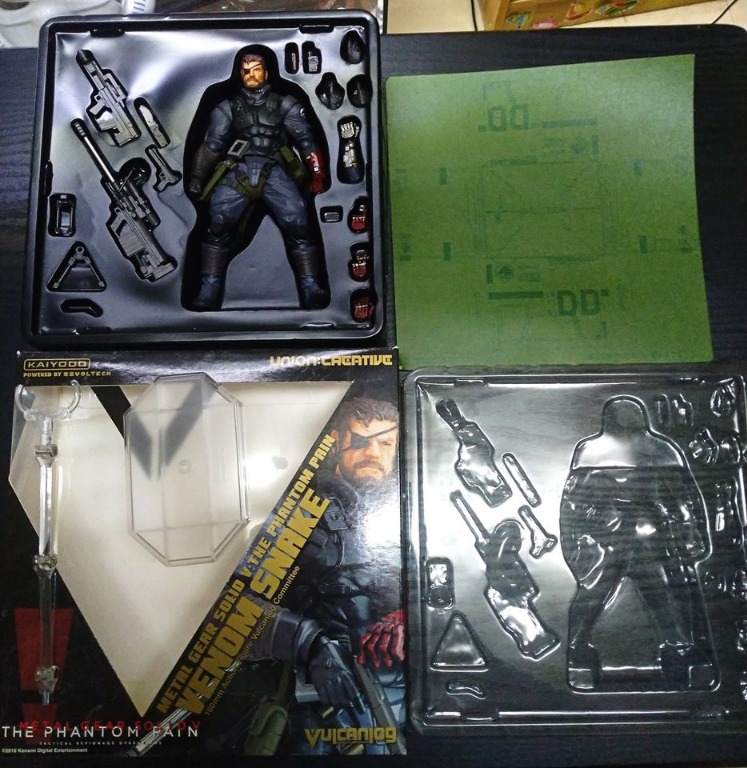Metal Gear Solid Revoltech Venom Snake, Hobbies & Toys, Toys & Games on ...