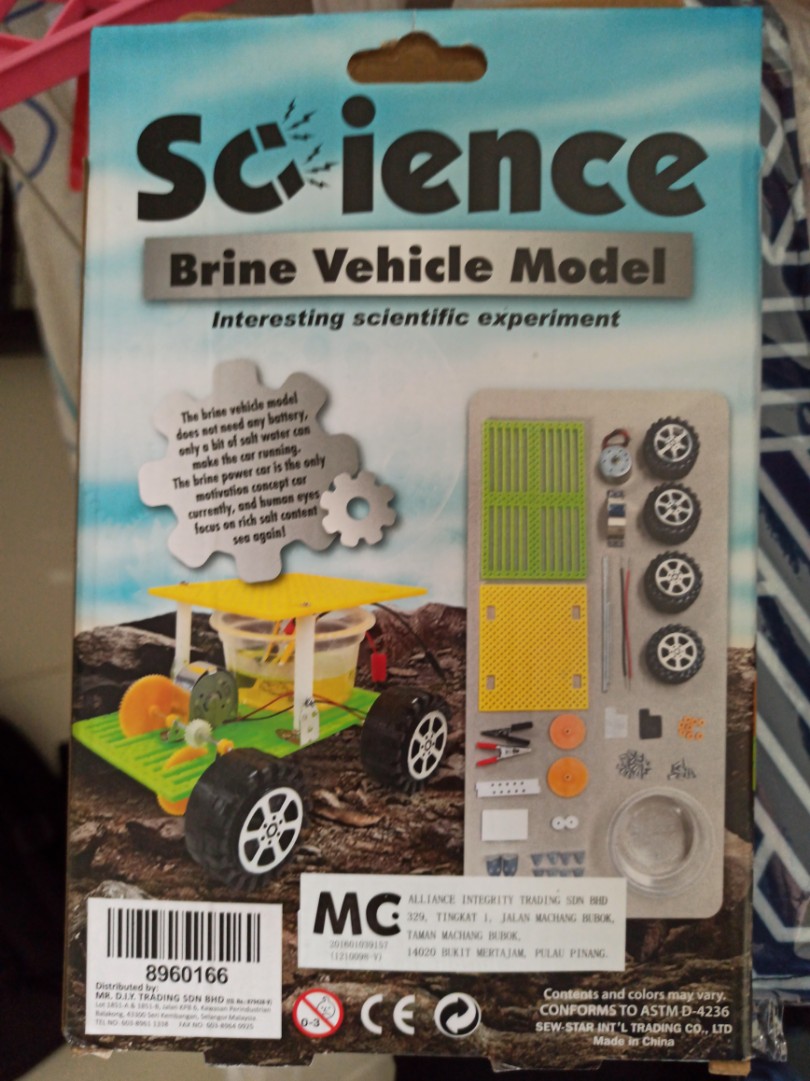 Science project toy, Hobbies & Toys, Toys & Games on Carousell