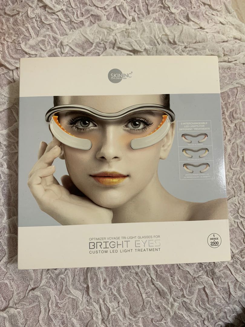 Skin Inc Bright Eyes Custom LED Light Treatment, Beauty & Personal Care ...