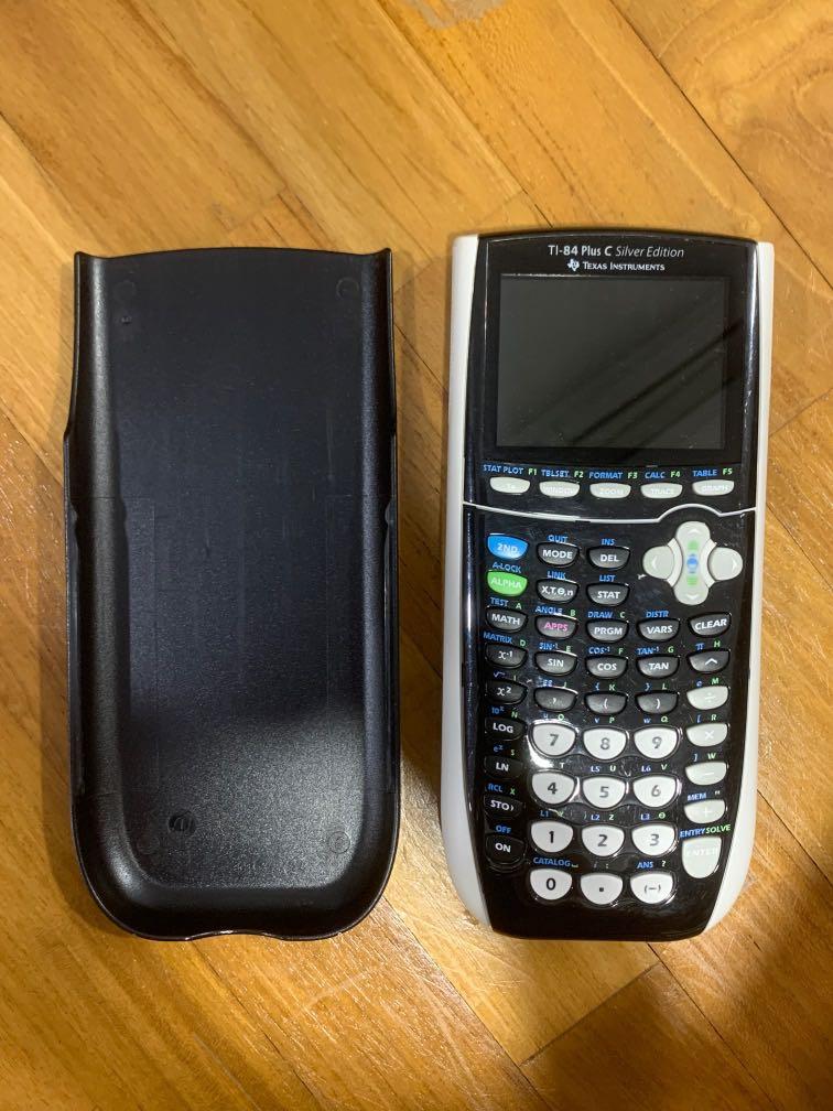 TI-84 Plus C Silver Edition Graphic Calculator, Computers & Tech ...