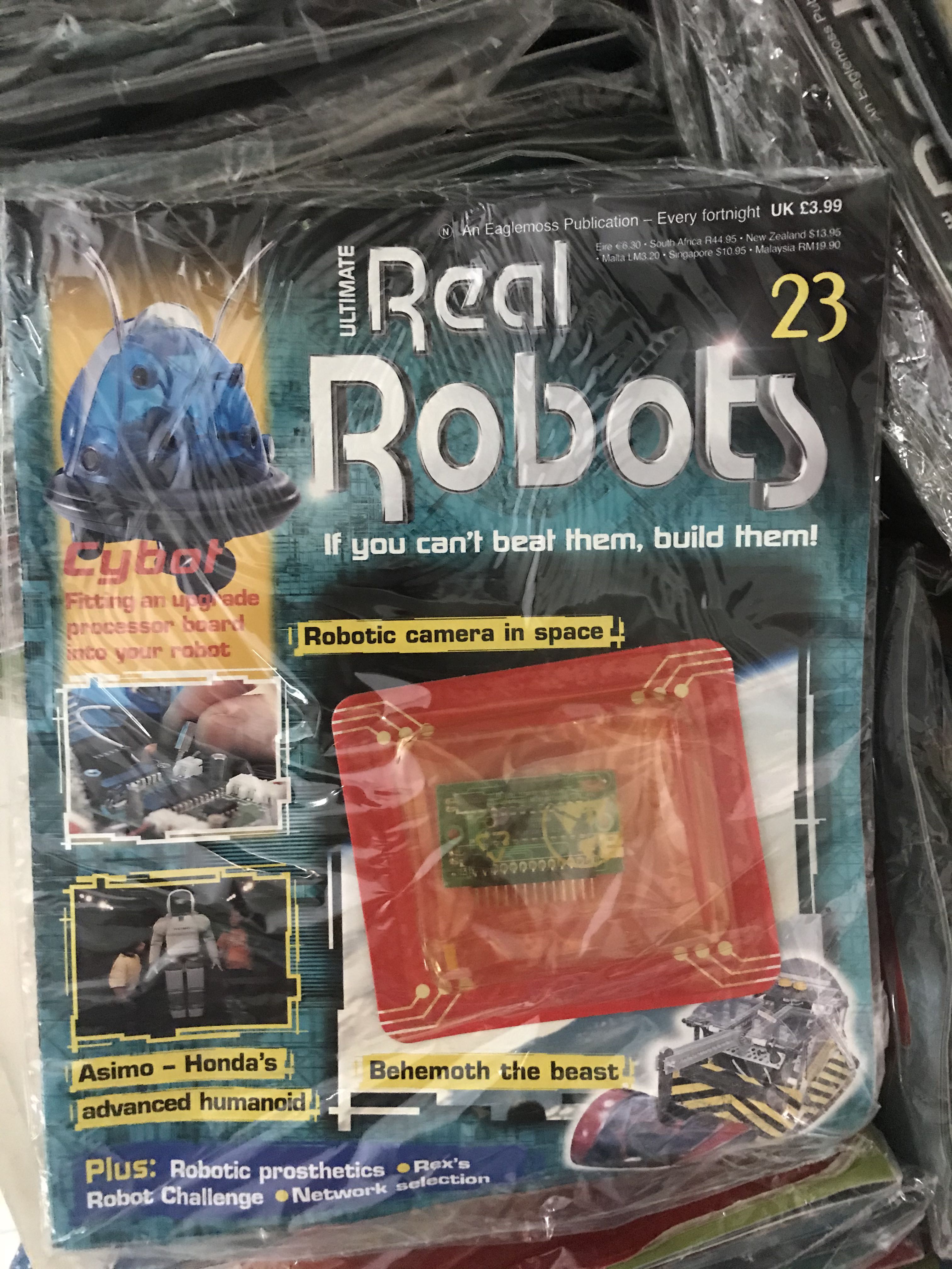 DIY Robot - Ultimate Real Robots Full Collection Eaglemoss , Mobile ...