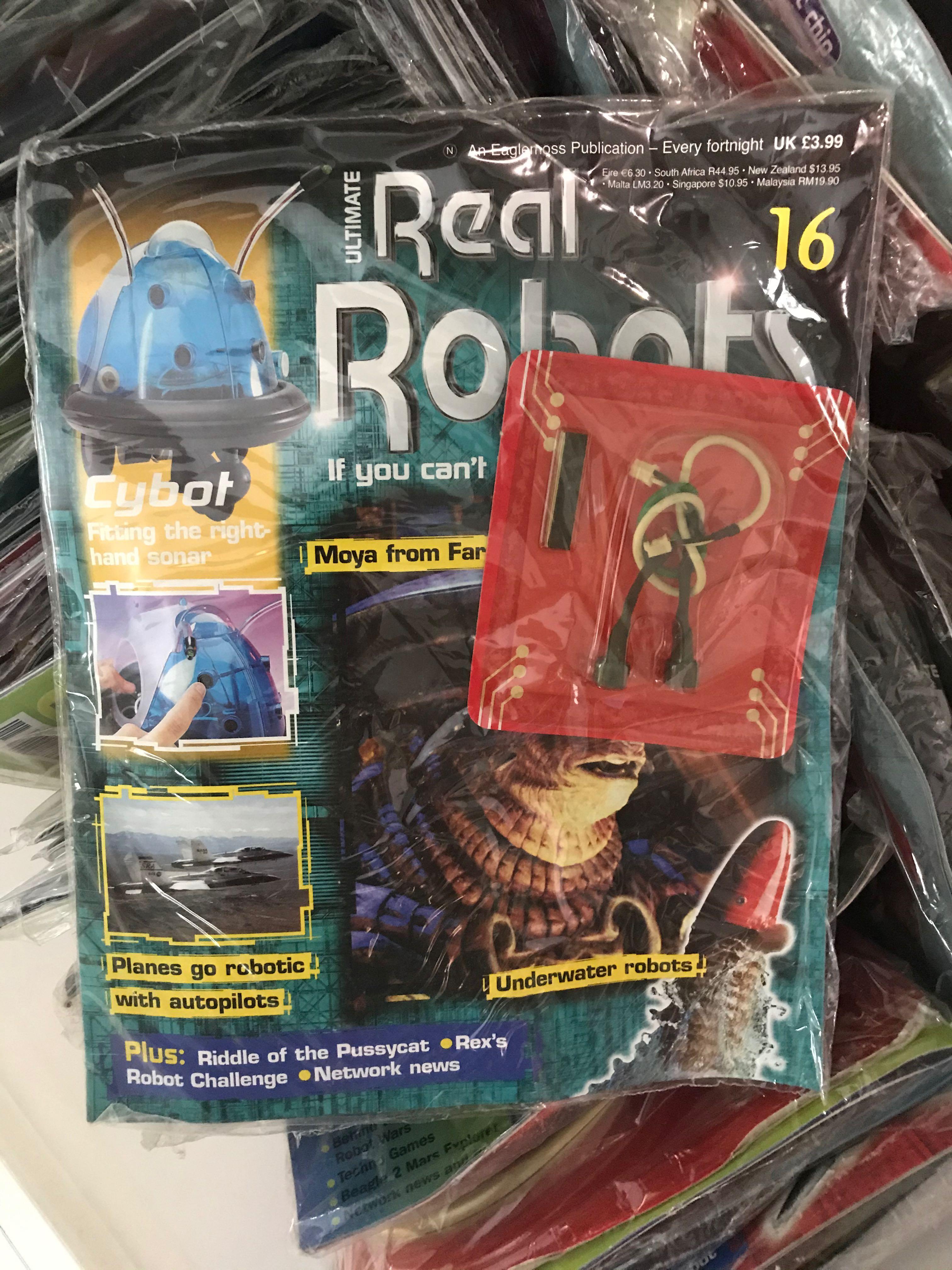 DIY Robot - Ultimate Real Robots Full Collection Eaglemoss , Mobile ...