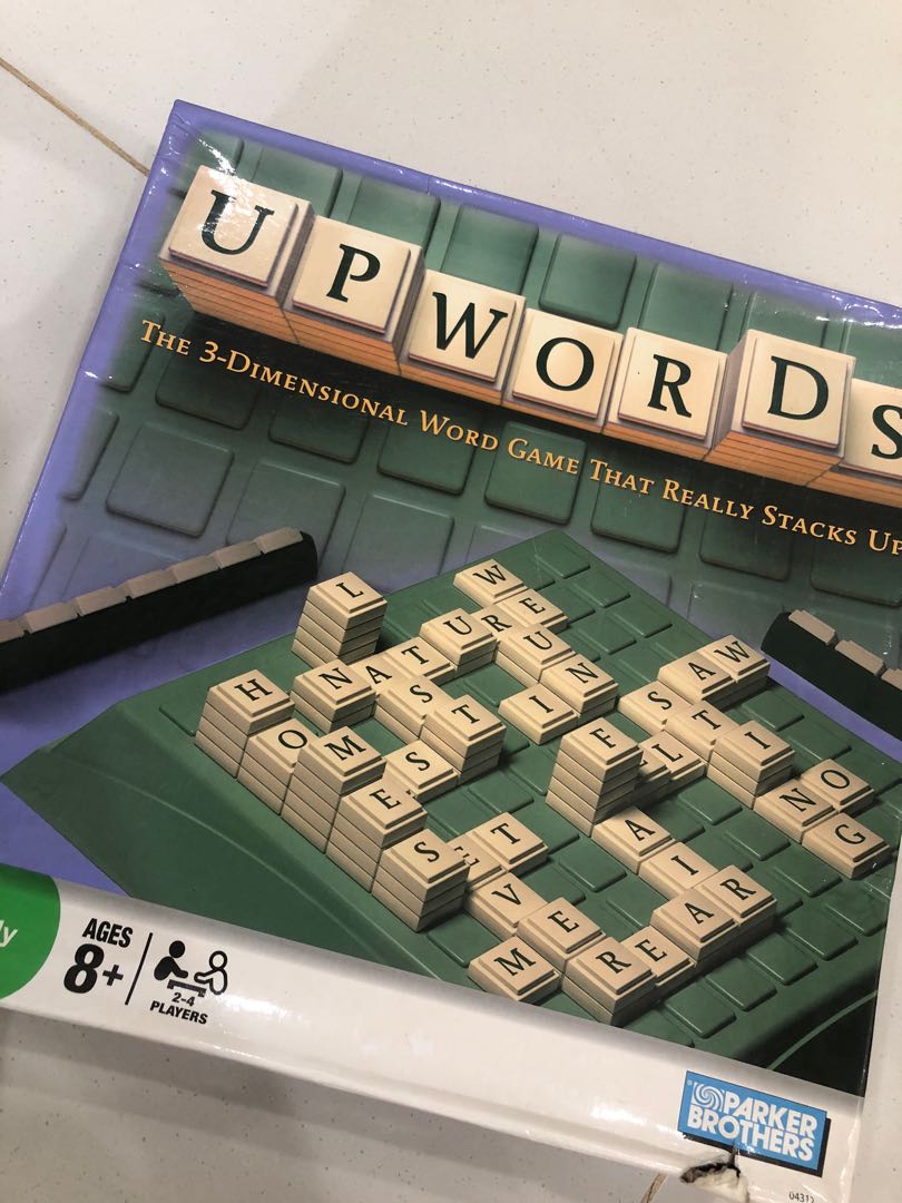 Upwords Board Game, Hobbies & Toys, Toys & Games on Carousell