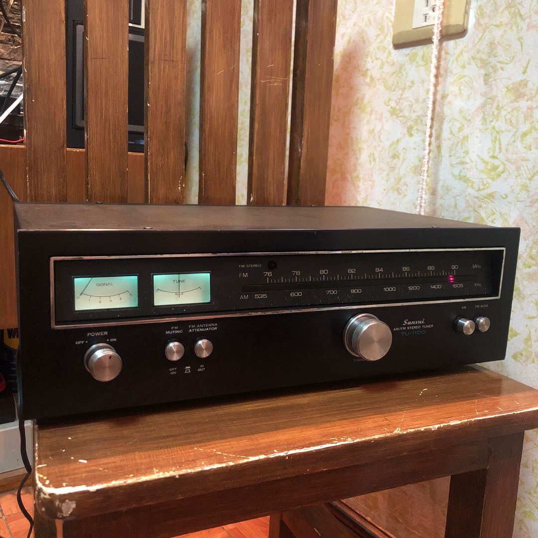 Vintage tuner sansui, Audio, Portable Music Players on Carousell