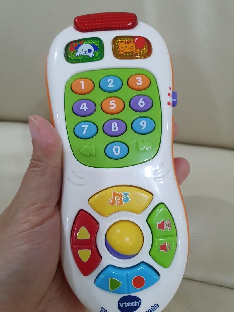 VTech Baby Tiny Touch Remote, Babies & Kids, Infant Playtime on Carousell