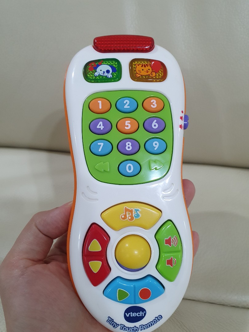 VTech Baby Tiny Touch Remote, Babies & Kids, Infant Playtime on Carousell