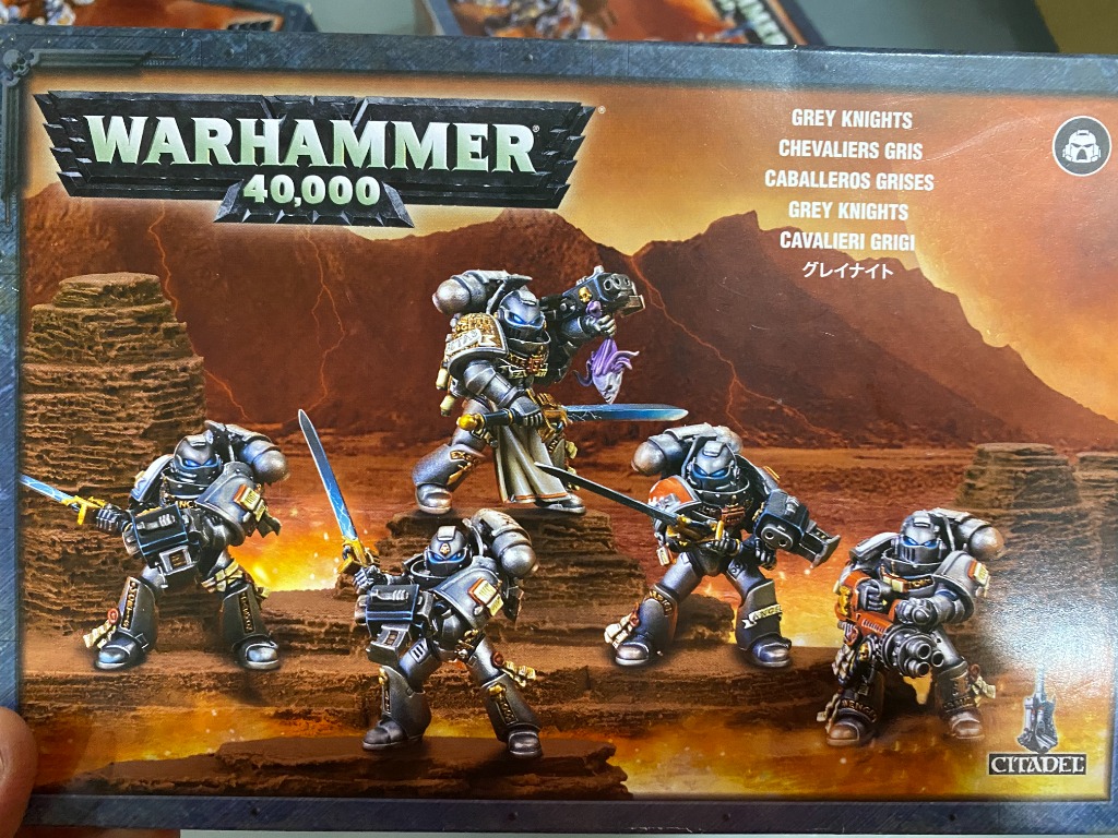 Warhammer 40k - Grey Knights (Box of 5), Hobbies & Toys, Toys & Games ...