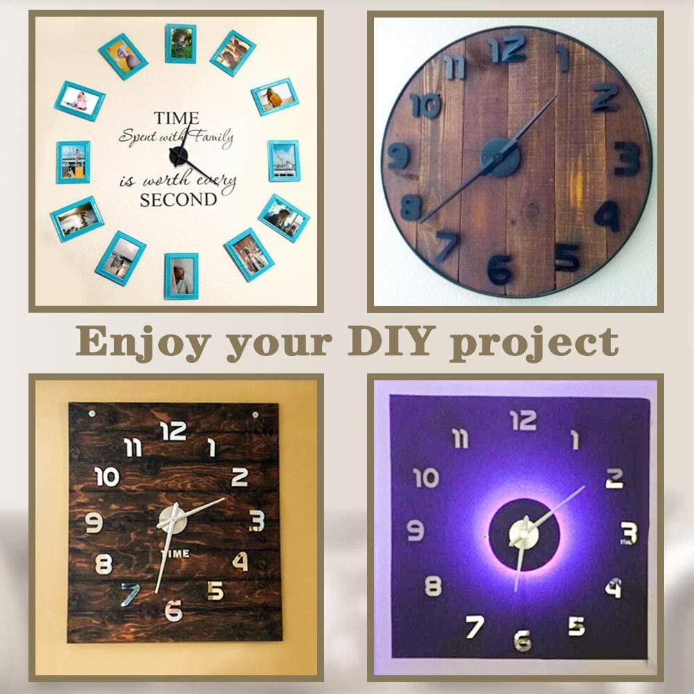 Vangold Frameless DIY Wall Clock SILVER, Furniture & Home Living, Home ...