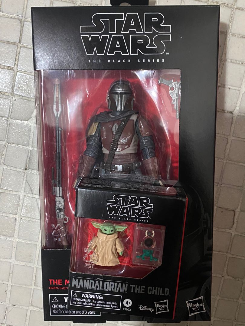 全新 第1季 mando 加 child baby yoda, 興趣及遊戲, 玩具 & 遊戲類 - Carousell