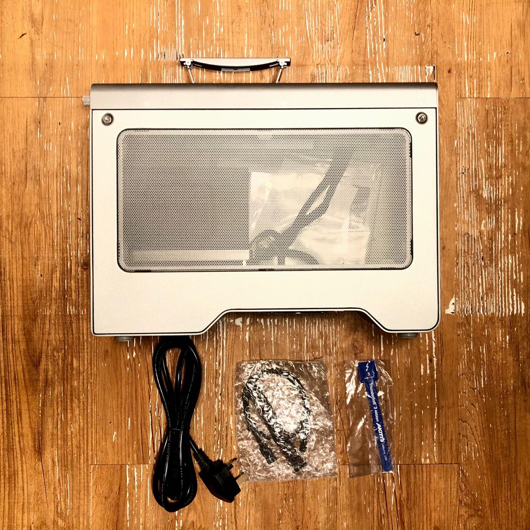 Akitio Node Pro eGPU enclosure thunderbolt 3, 電腦＆科技, 電腦周邊及配件, 硬碟及儲存器 ...