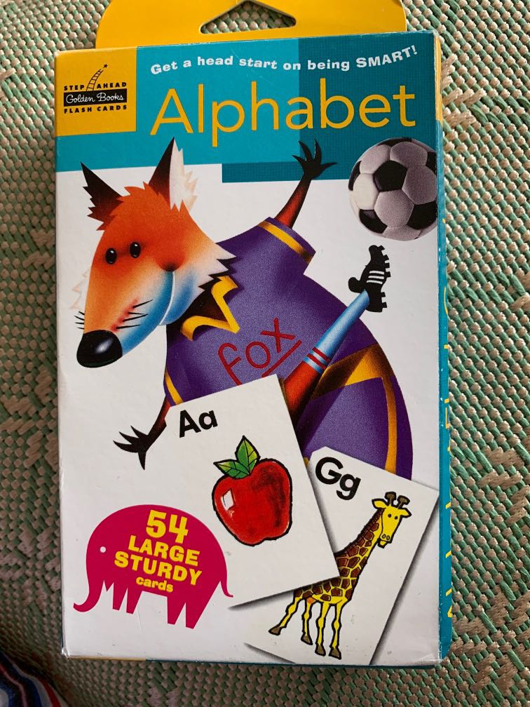 Alphabet Flash Cards, Hobbies & Toys, Books & Magazines, Children's ...