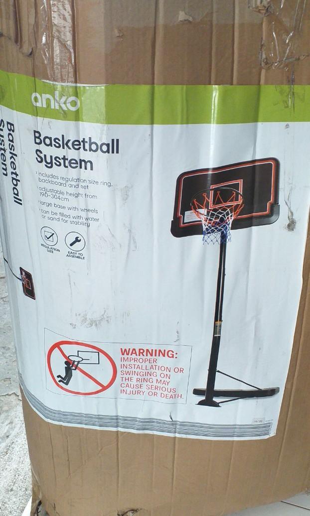 Anko Basketball Ring System, Sports Equipment, Other Sports Equipment ...