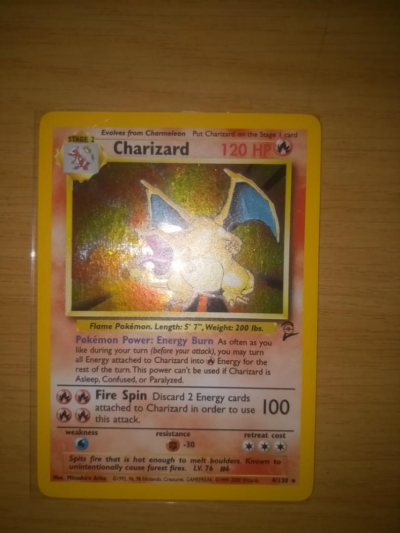 Base Set 2 Charizard, Hobbies & Toys, Toys & Games on Carousell