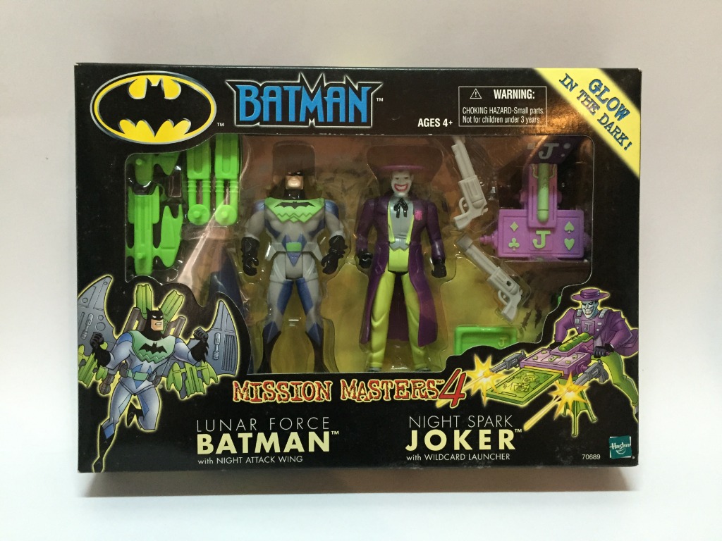 Batman Animated Series Mission Masters 4 2-Pack Box Set Lunar Force ...