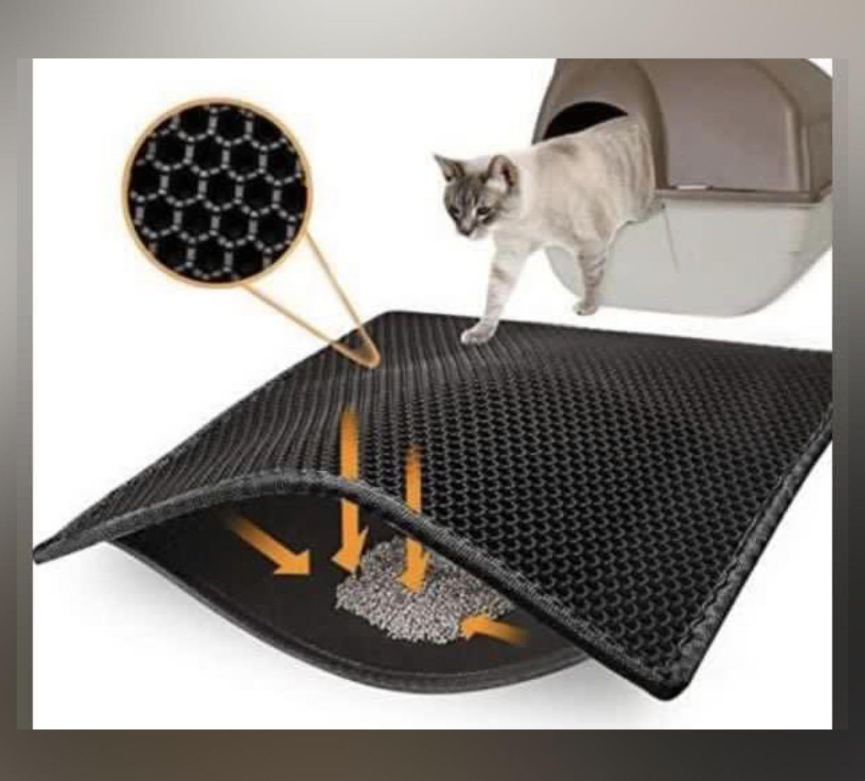 Cat Sand Trap Mat, Pet Supplies, Homes & Other Pet Accessories on Carousell