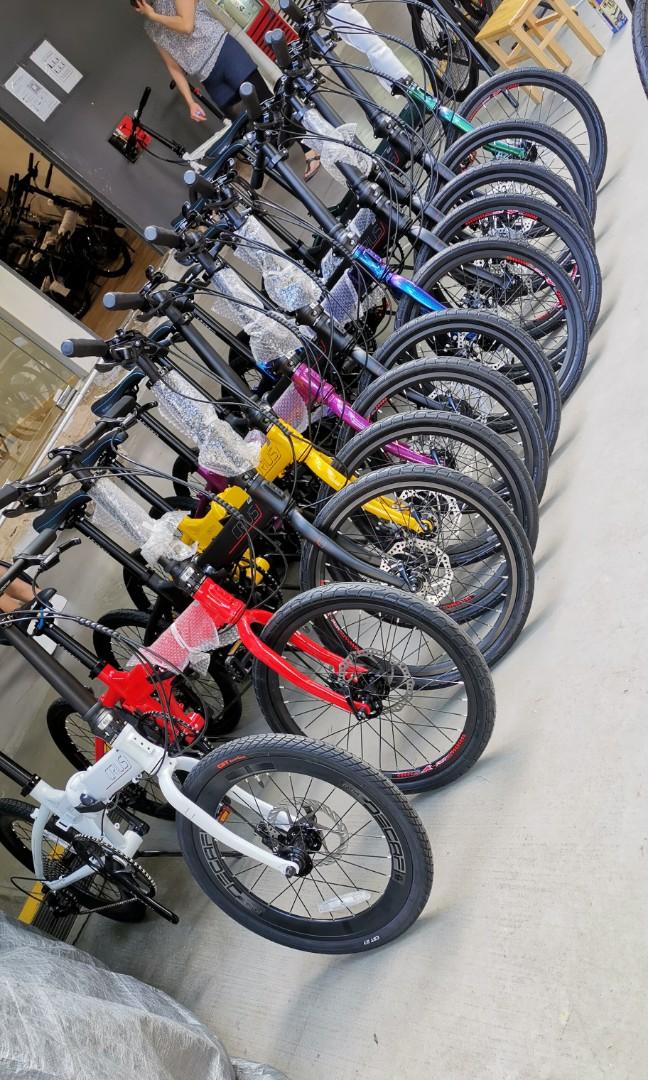 Crius Master D LITEPRO 451 20" wheelset Schwalbe tyres many colors ...