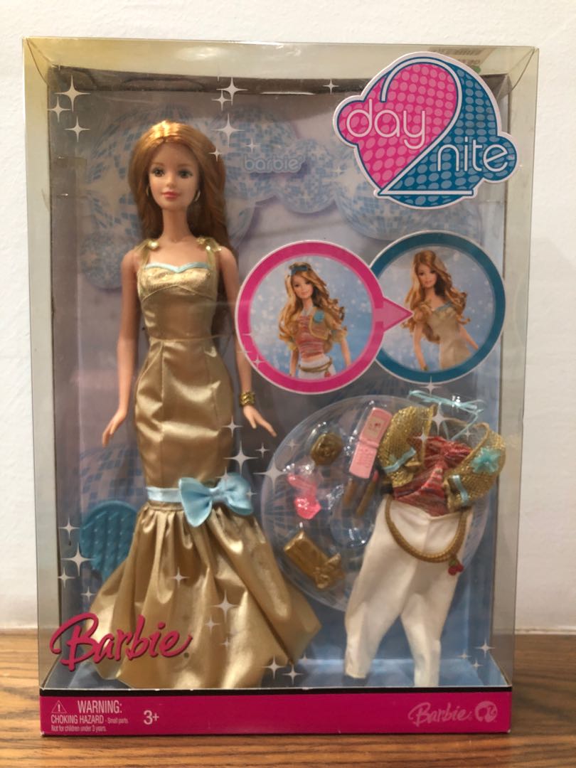 Day 2 Nite Barbie Doll and Accessories, Hobbies & Toys, Toys & Games on ...