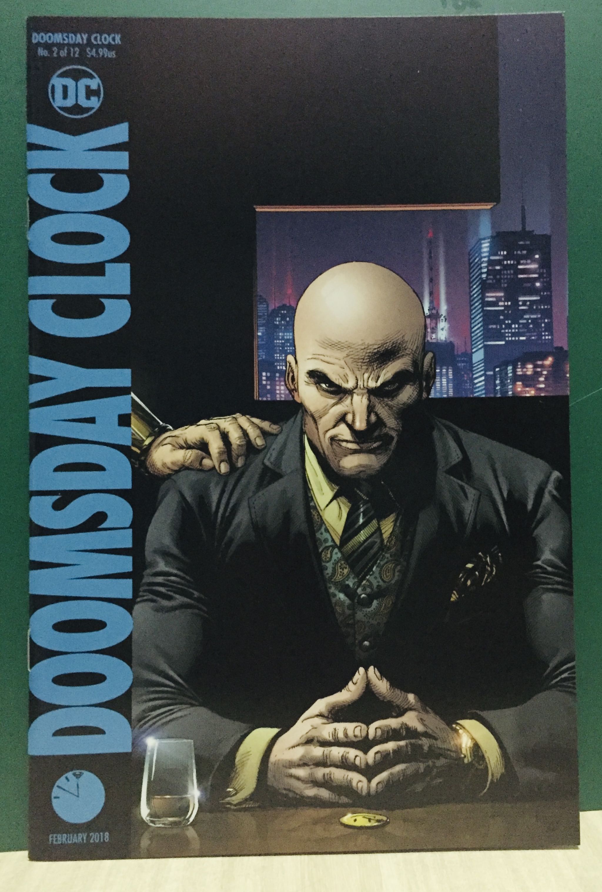 Doomsday Clock #2 Gary Frank variant, Hobbies & Toys, Books & Magazines ...