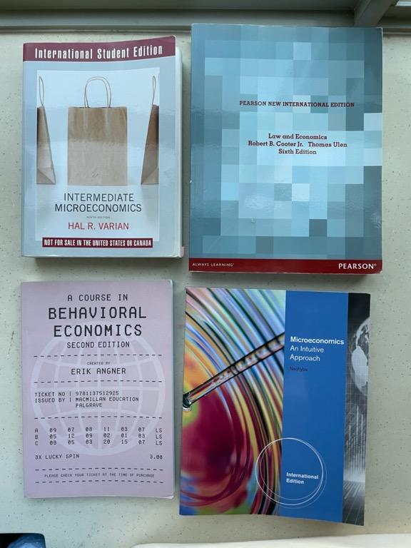 Economics Textbooks for University, Hobbies & Toys, Books & Magazines ...