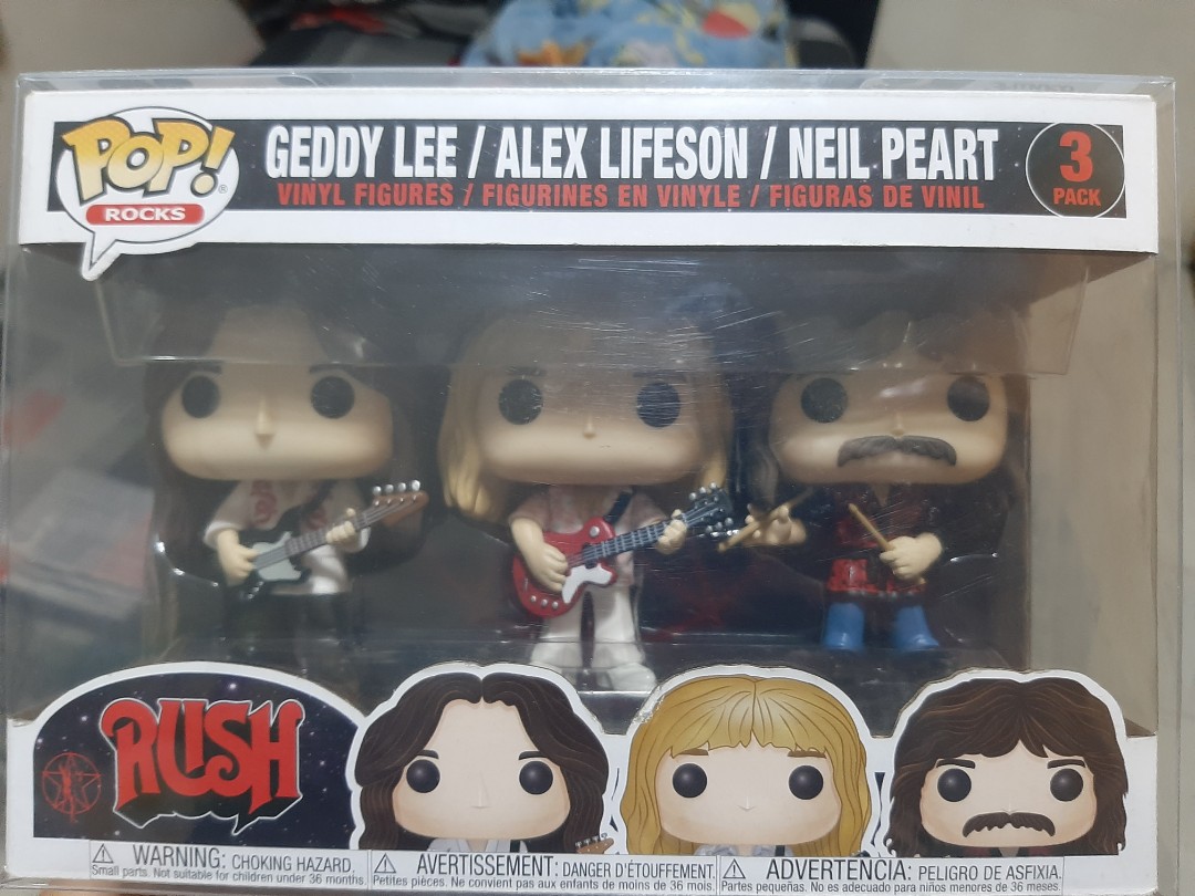 FUNKO POP ROCKs RUSH BAND, Hobbies & Toys, Toys & Games on Carousell