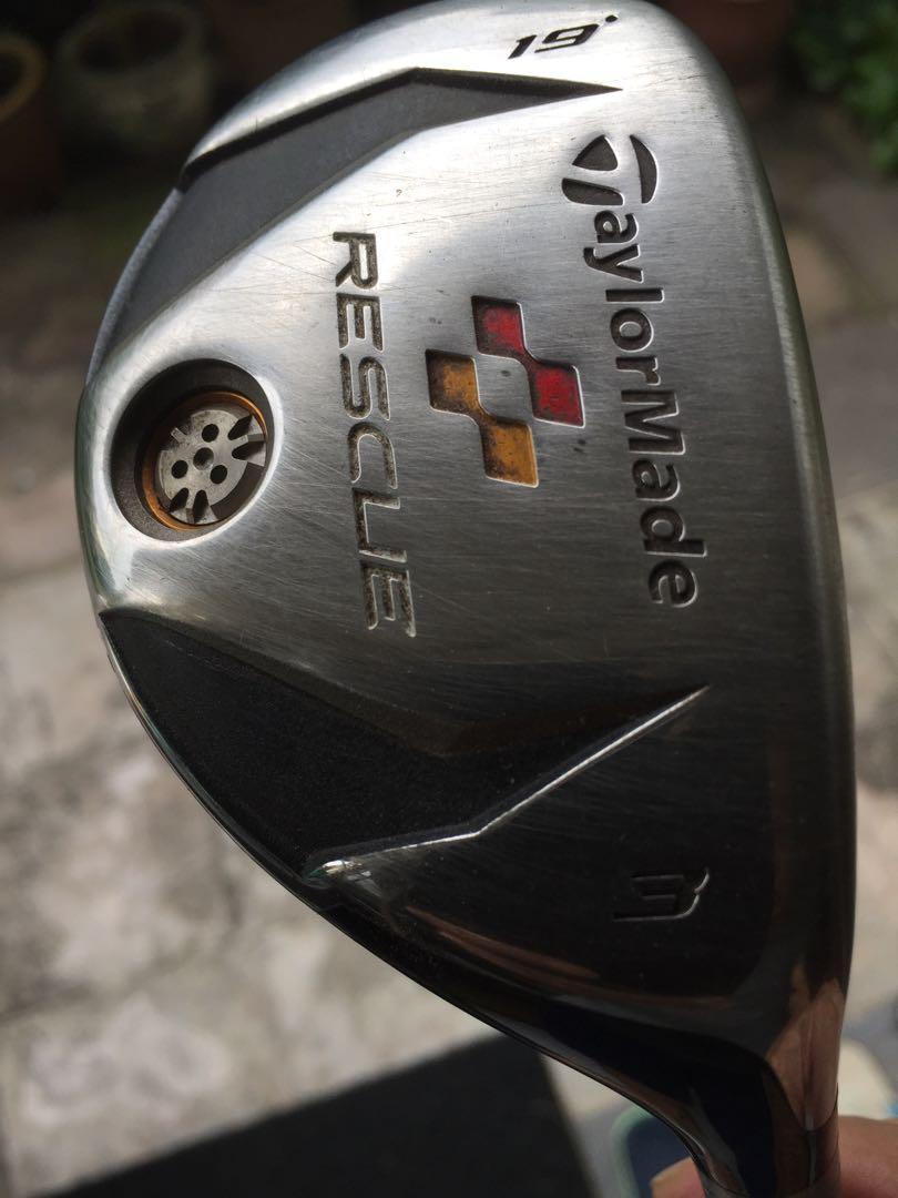 Golf Taylormade Rescue 3 Wood, Sports Equipment, Sports & Games, Golf ...