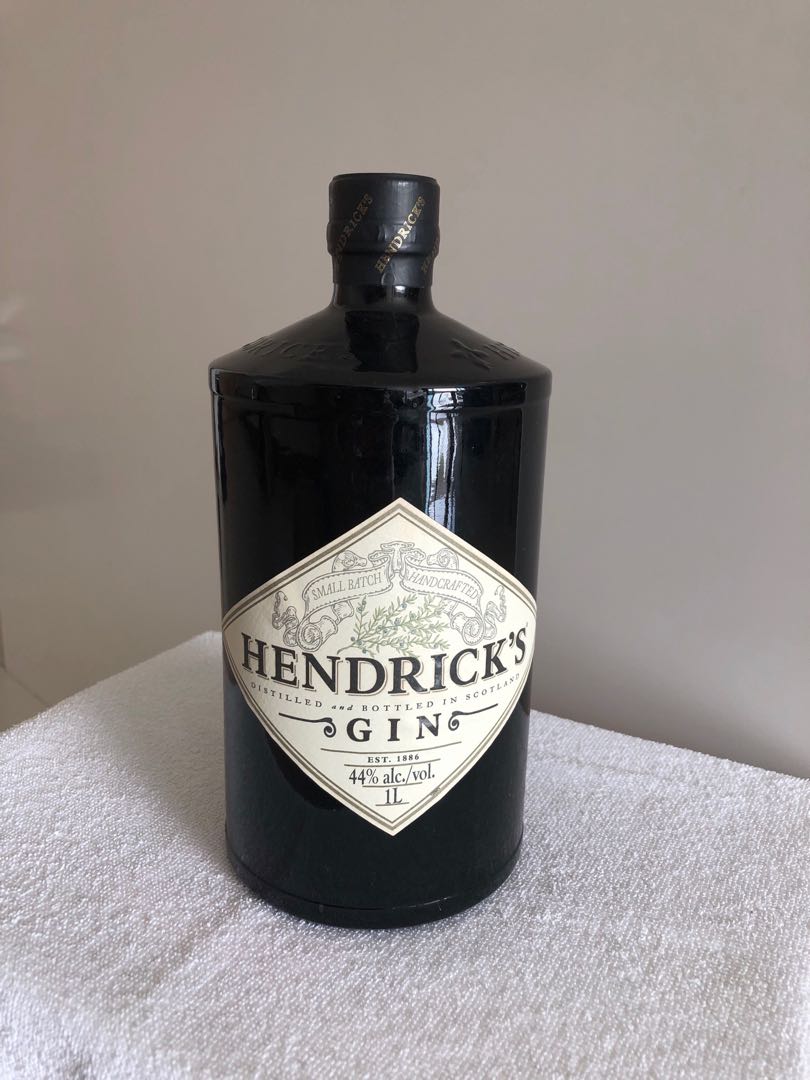 Hendricks Gin 1L, Food & Drinks, Alcoholic Beverages on Carousell
