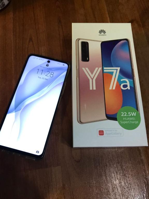 Huawei Y7a Gold Blush (Limited Edition) 4GB ram+128GB memory for Sale ...