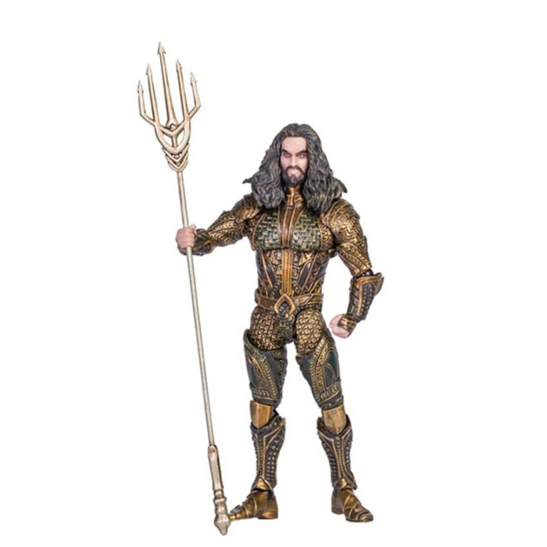 Legend Creation DC Justice League Aquaman King Aqua Man Trident Ocean ...
