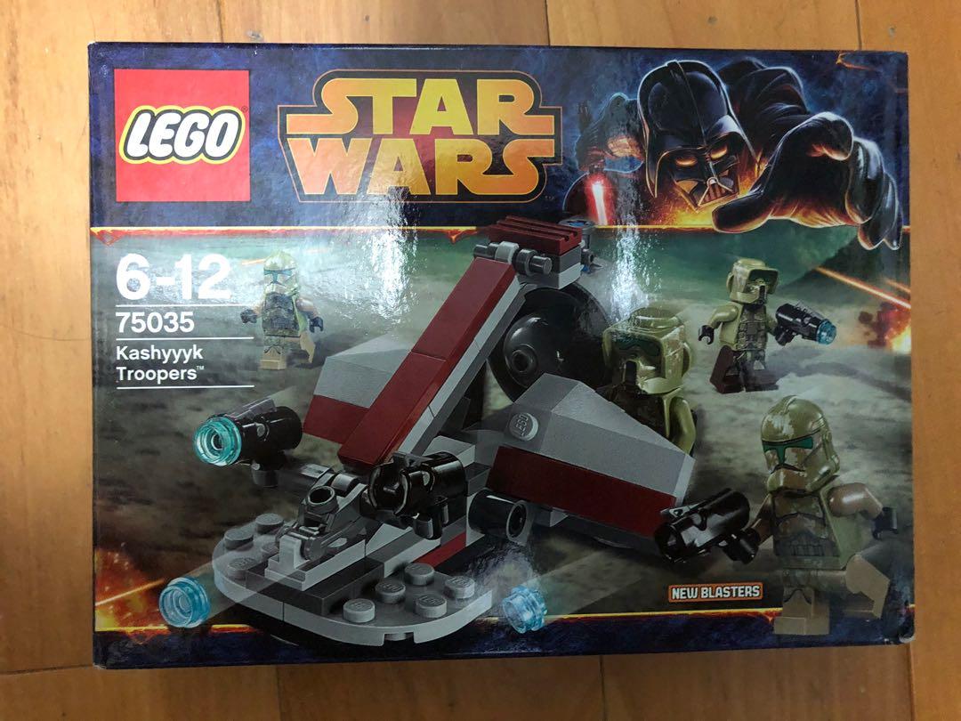 LEGO 75035 x 1 (MISB) (全新未開盒) Kashyyyk Troopers, 興趣及遊戲, 玩具 & 遊戲類 ...