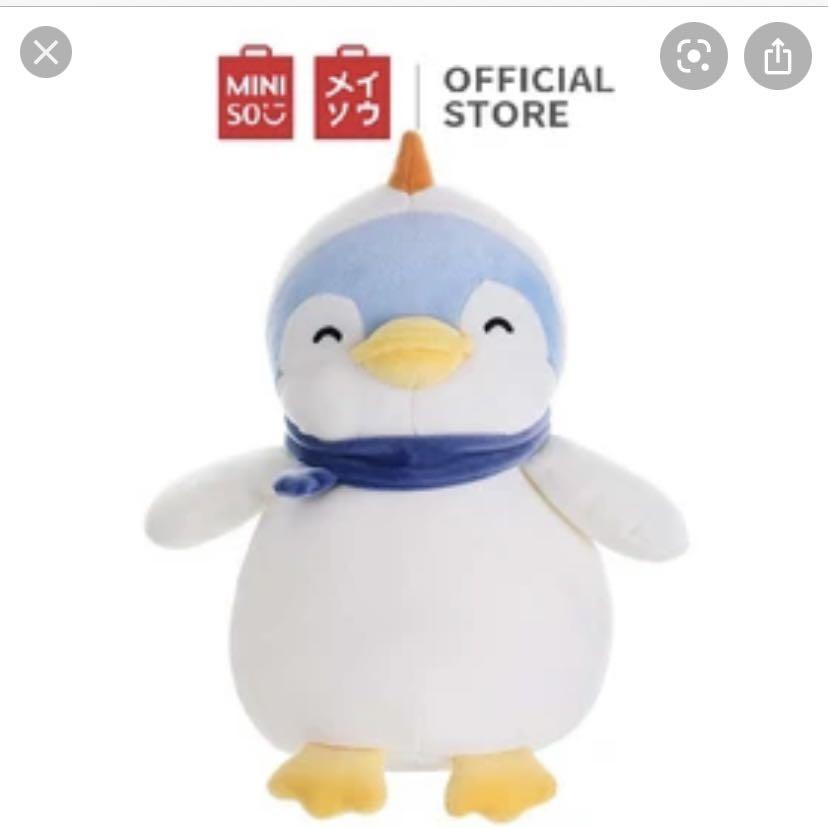 [LF] Miniso Christmas penguin plushies, Hobbies & Toys, Toys & Games on ...