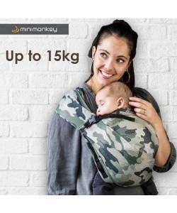 Mini Monkey Sling, Babies & Kids, Going Out, Carriers & Slings on Carousell
