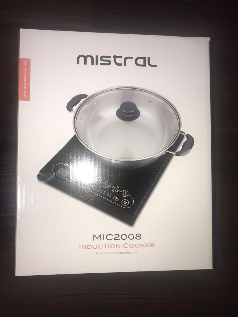 Mistral Induction Cooker MIC2008, TV & Home Appliances, Kitchen ...
