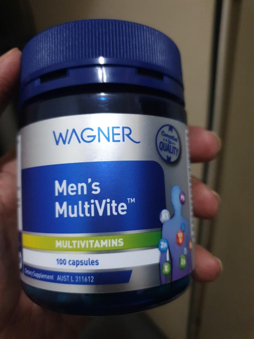 Multivitamins Wagner 100 caps, Health & Nutrition, Health Supplements ...