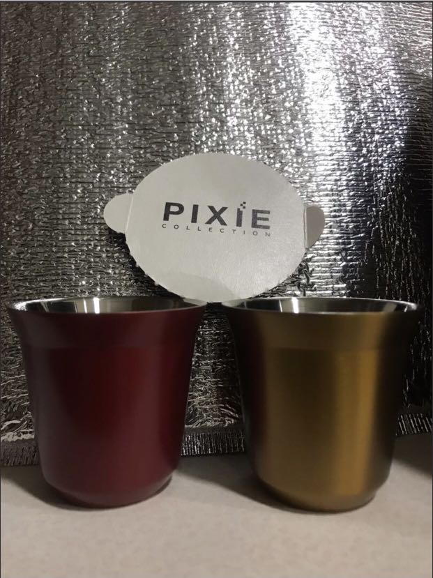 Nespresso pixie cups view glasses, TV & Home Appliances, Kitchen ...