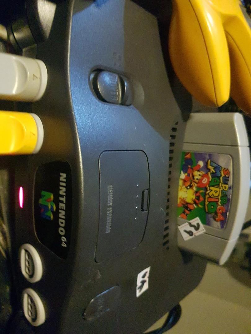 Nintendo n64, Video Gaming, Video Game Consoles, Nintendo on Carousell