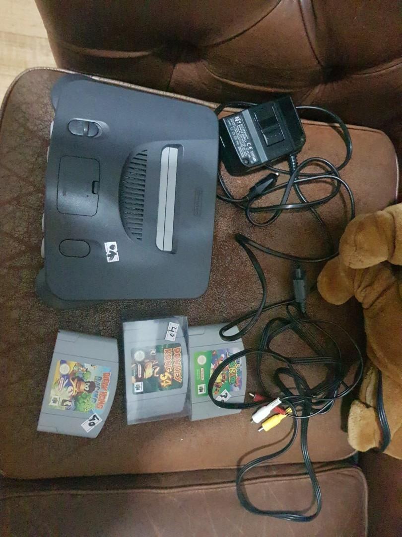 Nintendo n64, Video Gaming, Video Game Consoles, Nintendo on Carousell