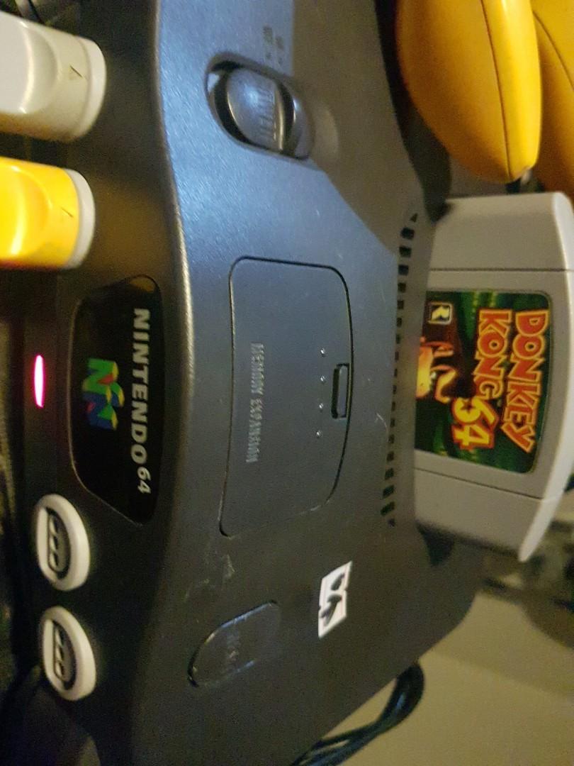 Nintendo n64, Video Gaming, Video Game Consoles, Nintendo on Carousell