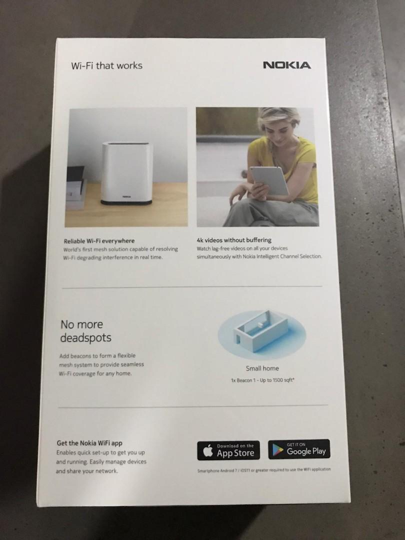 Nokia WiFi router, Computers & Tech, Parts & Accessories, Networking on ...