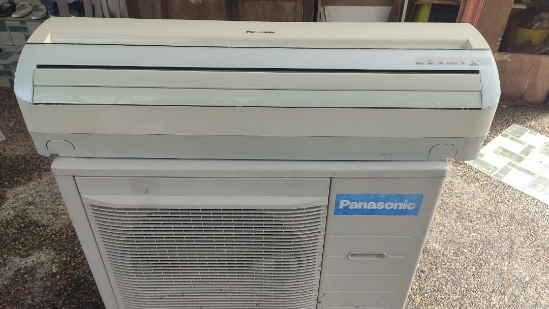 Panasonic 2HP Basic Wall Mounted Aircon, TV & Home Appliances, Air ...