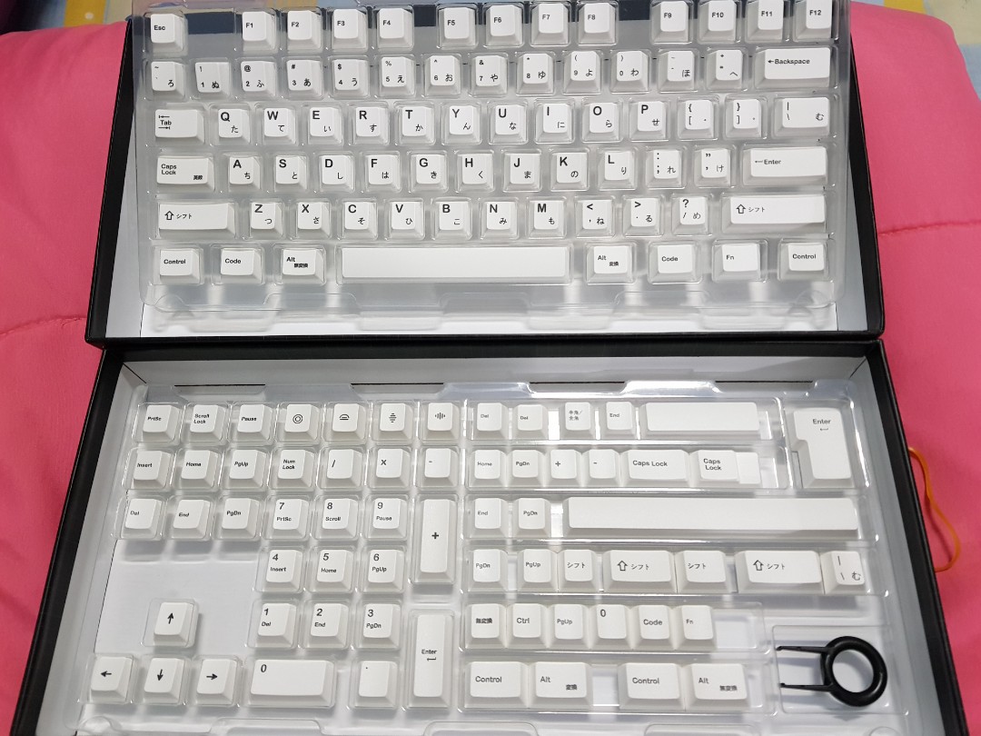 PBT Kuroshiro keycaps, Computers & Tech, Parts & Accessories, Computer ...