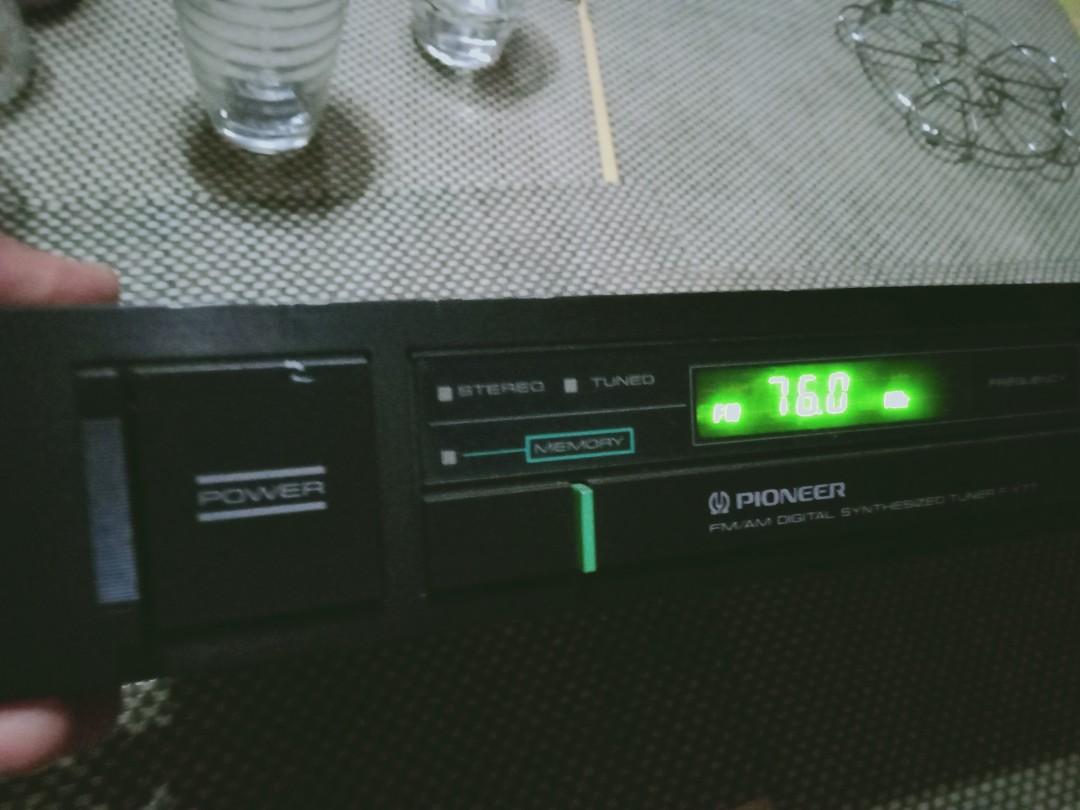 Pioneer Digital Stereo Tuner AM and FM - Made in Japan, Audio, Portable ...