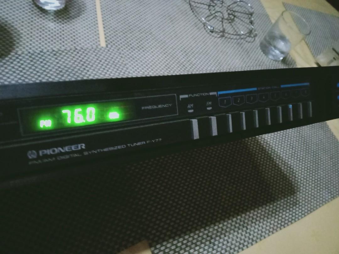Pioneer Digital Stereo Tuner AM and FM - Made in Japan, Audio, Portable ...