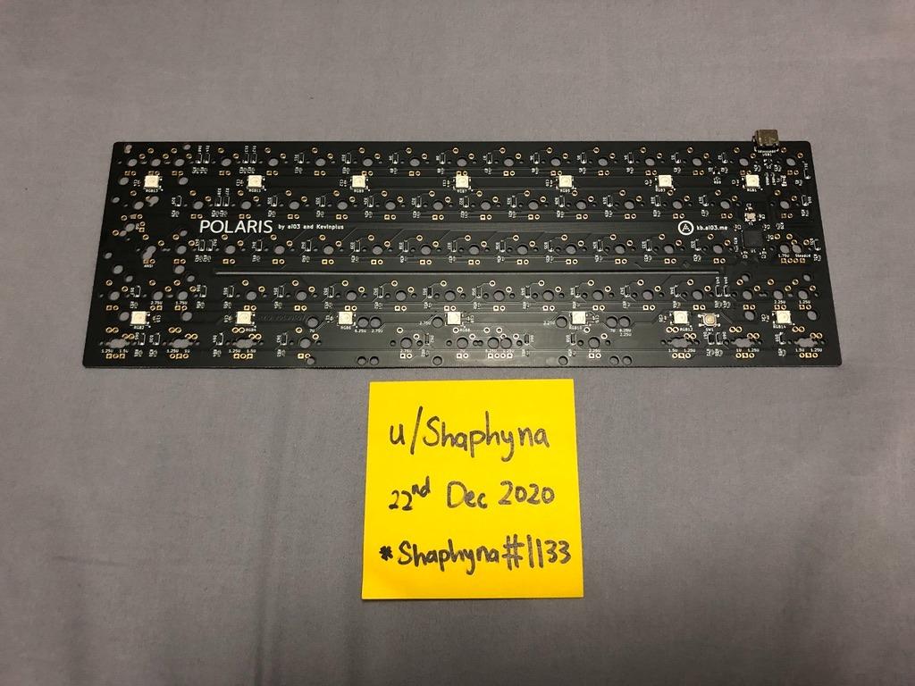 Purple Polaris 60% Custom Mechanical Keyboard, Computers & Tech, Parts ...